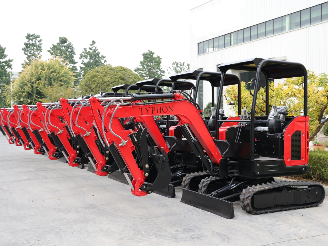TERROR X2, 2.5 ton Mini Excavators powered by Perkins engines ...